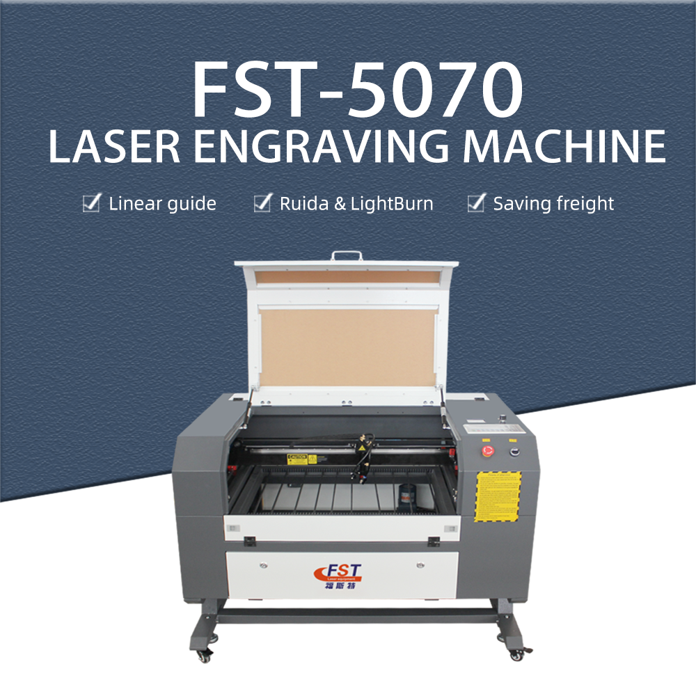 China Desktop Machine 5070 Metal And Nonmetal CO2 Laser Cutting Machine ...