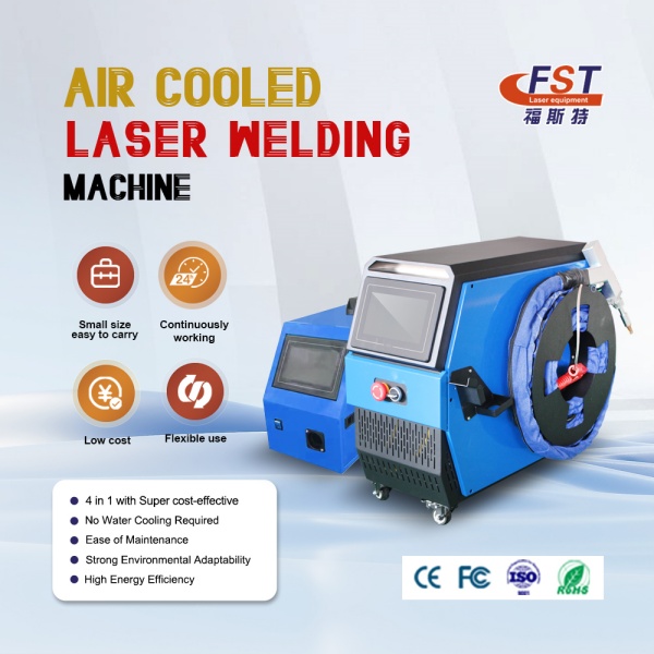 China portable air cooling laser welding machine 4 in 1 laser welding ...