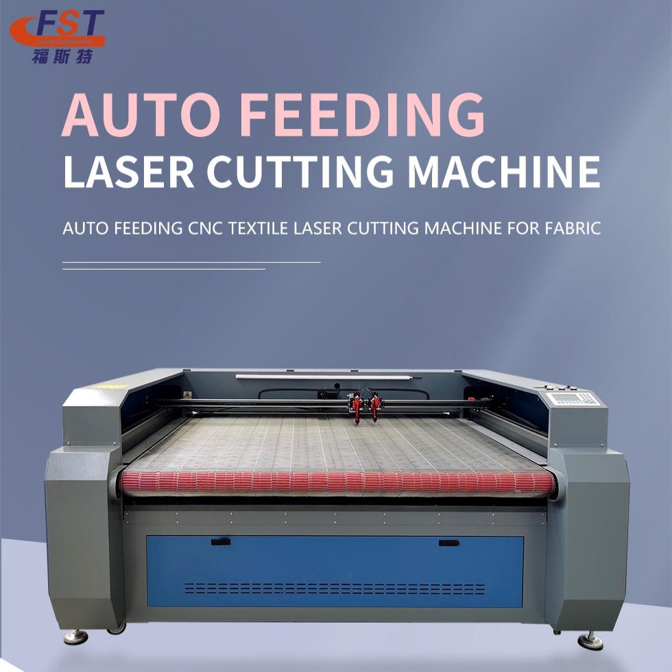 China Laser Auto Feeding 1813 CO2 Fabric Laser Engraver Cutter Machines ...