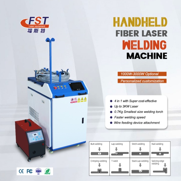China Handheld Laser Welding Machine for Aluminum Carbon Steel Copper ...