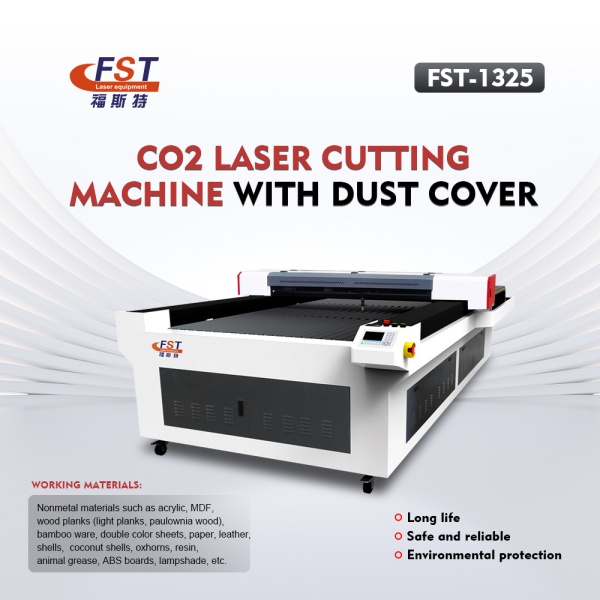China high precision laser cutter 1325 100w 150w MDF wood co2 laser ...