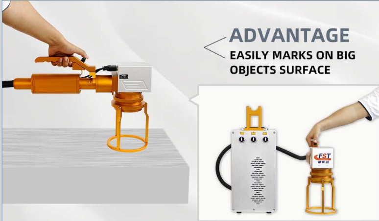 News - The unique advantages of optical fiber hand-held marking machine